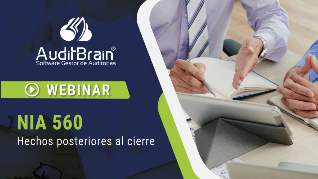 NIA 560 – Hechos posteriores al cierre - AuditBrain